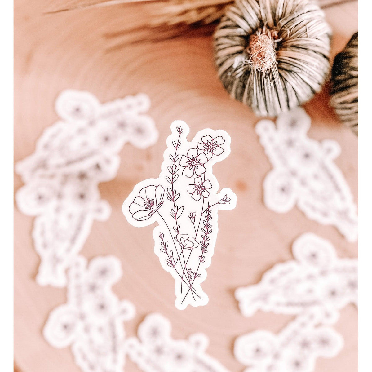 Thrive Wildflower Sticker – Painted Lavender